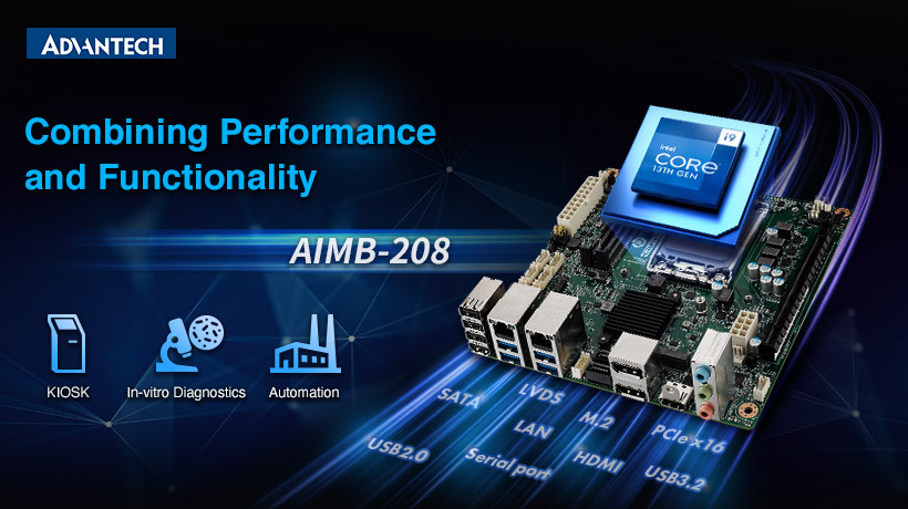 Advantech ra mắt sản phẩm bo mạch chủ Mini-ITX AIMB-2 - 研华